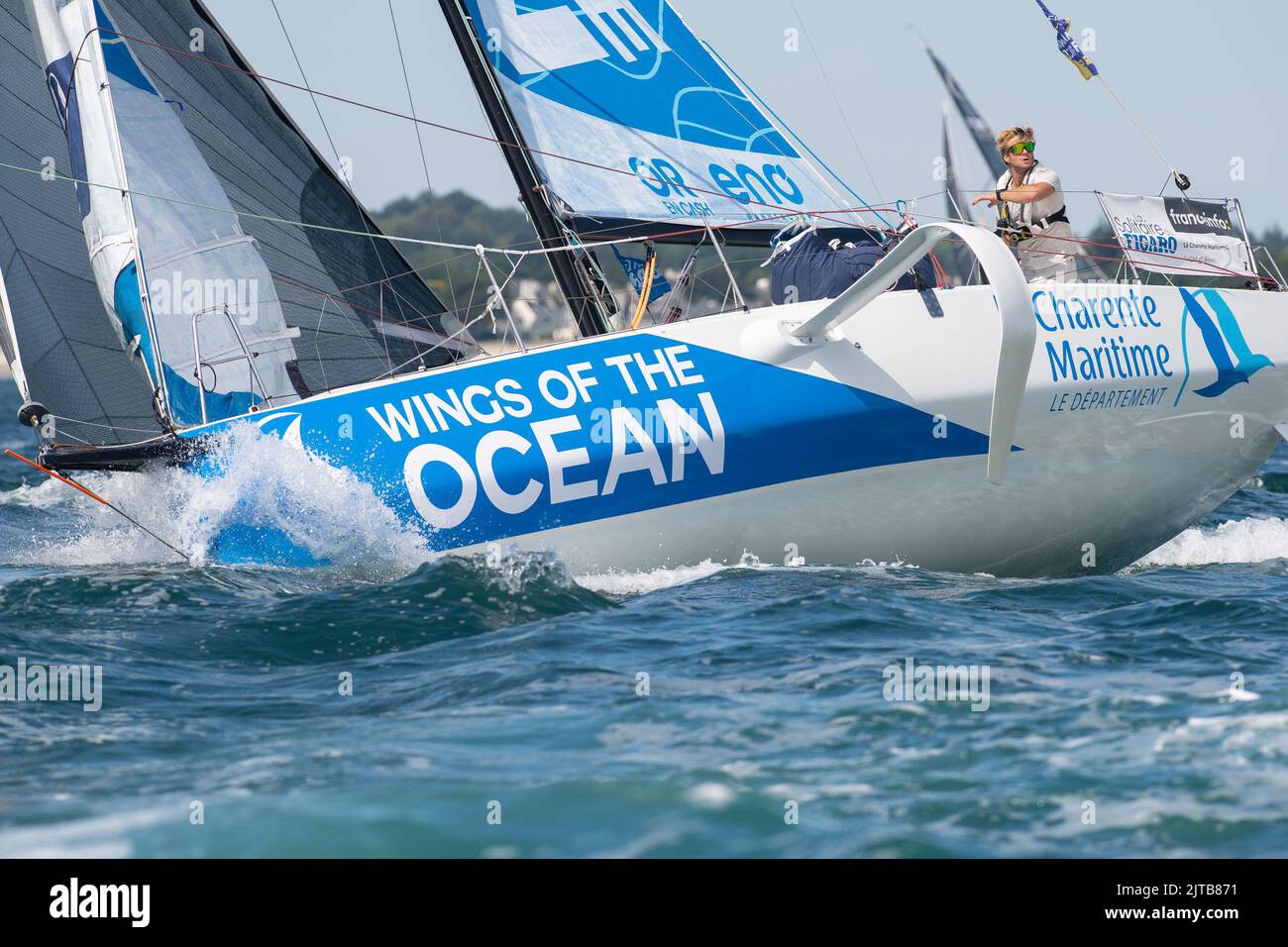 Alexis Thomas, La Charente Maritime during the La Solitaire du Figaro ...