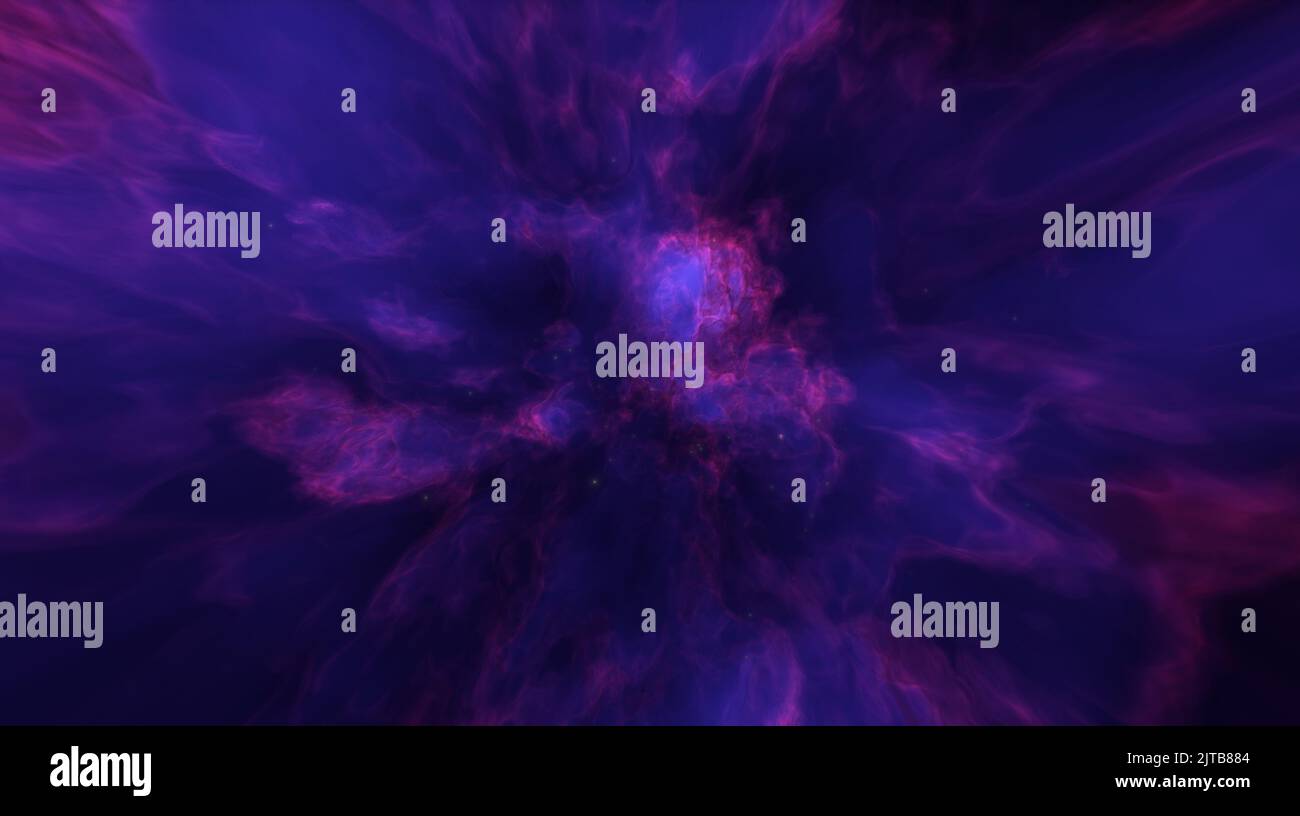 Cosmos is a nebula of gas, stars planets and galaxies. Expansion of the ...