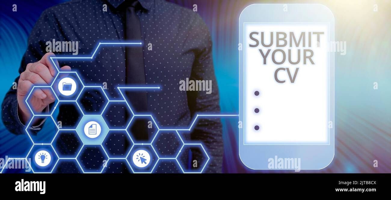 Conceptual caption Submit Your Cv. Internet Concept Looking for a job ... Conceptual caption Submit Your Cv. Internet Concept Looking for a job ...