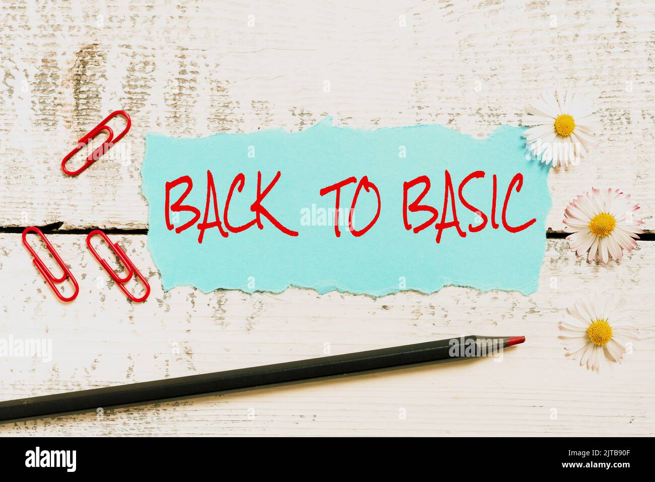 Writing displaying text Back To Basic. Business idea Return simple ...