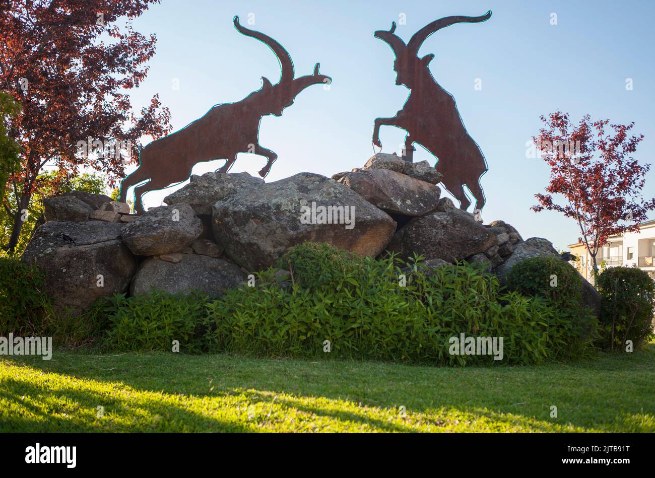 Spanish wild goats figurine hi-res stock photography and images - Alamy
