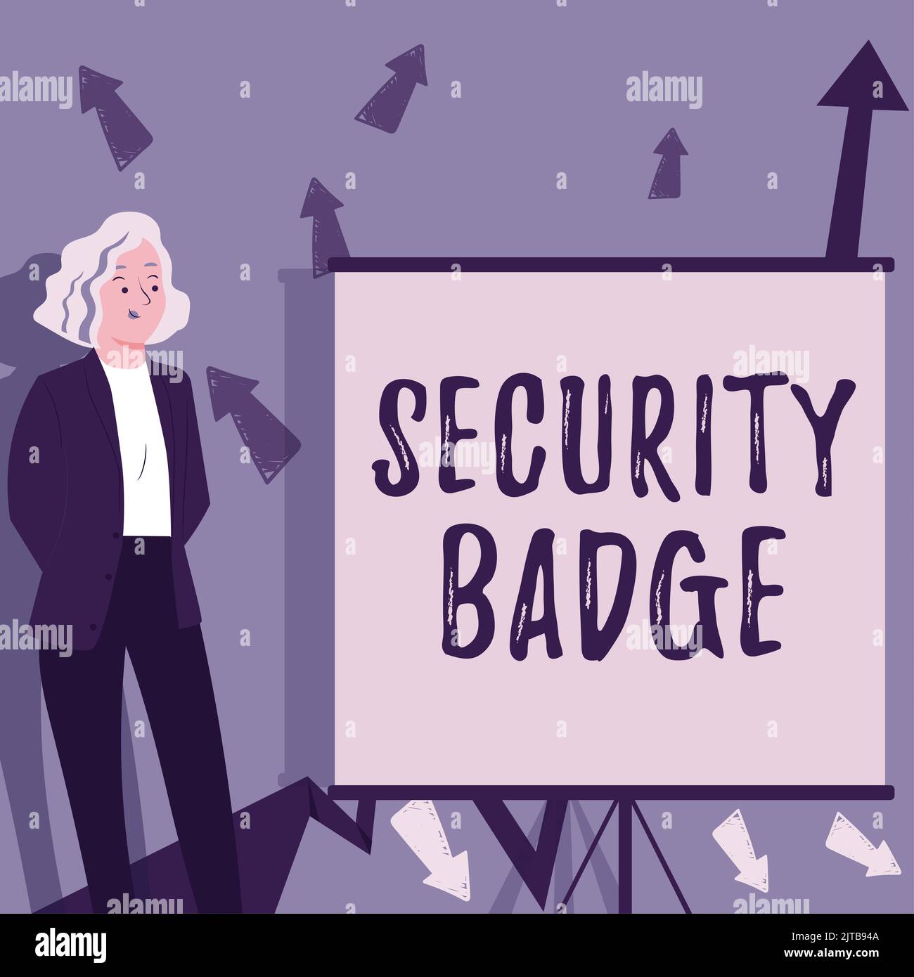 Text showing inspiration Security BadgeCredential used to gain accessed ...