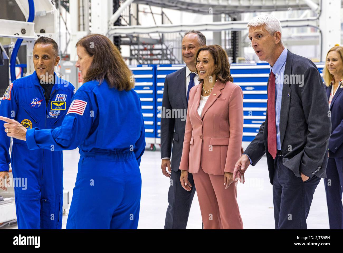 Second Gentleman Douglas Emhoff and Vice President Kamala Harris are ...