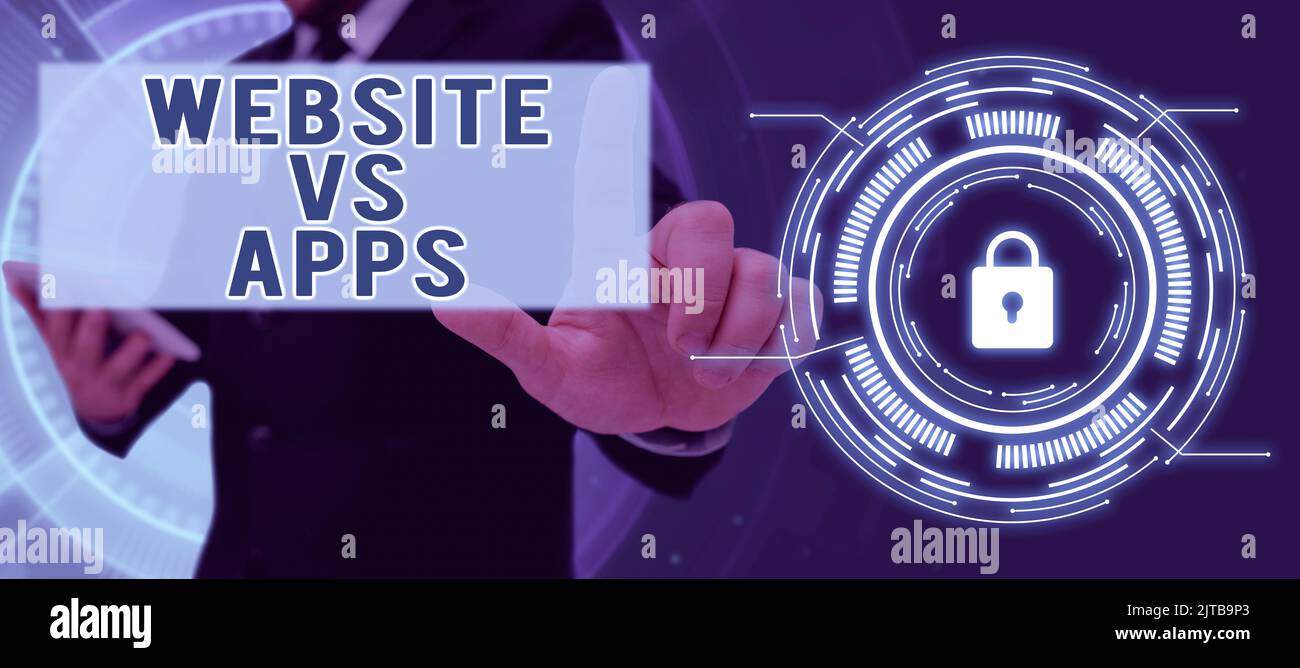 Writing Displaying Text Website Vs Apps Business Showcase Doubt Between Using A Webpage Or An