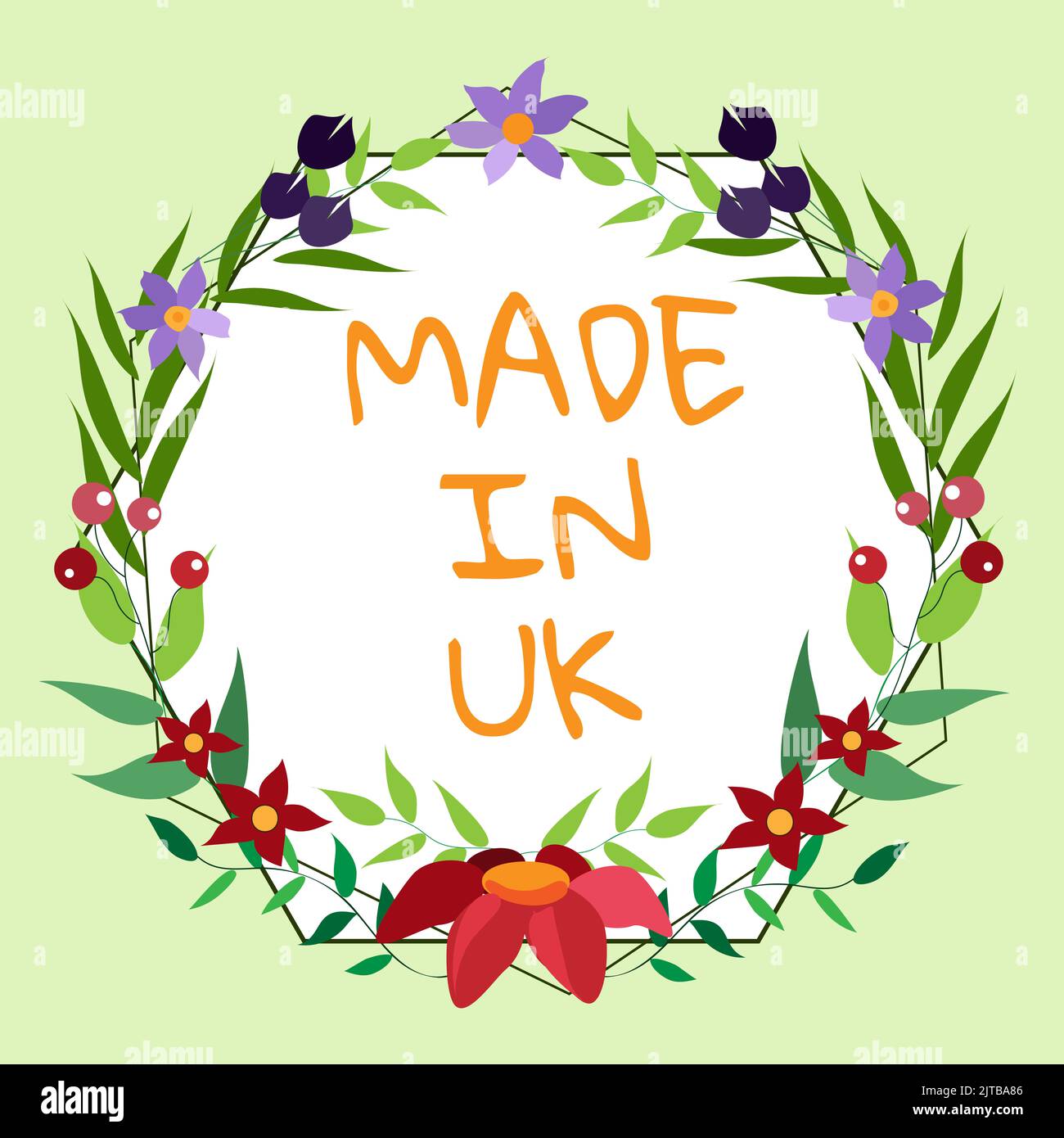 Conceptual caption Made In Uk. Business approach Something manufactured ...