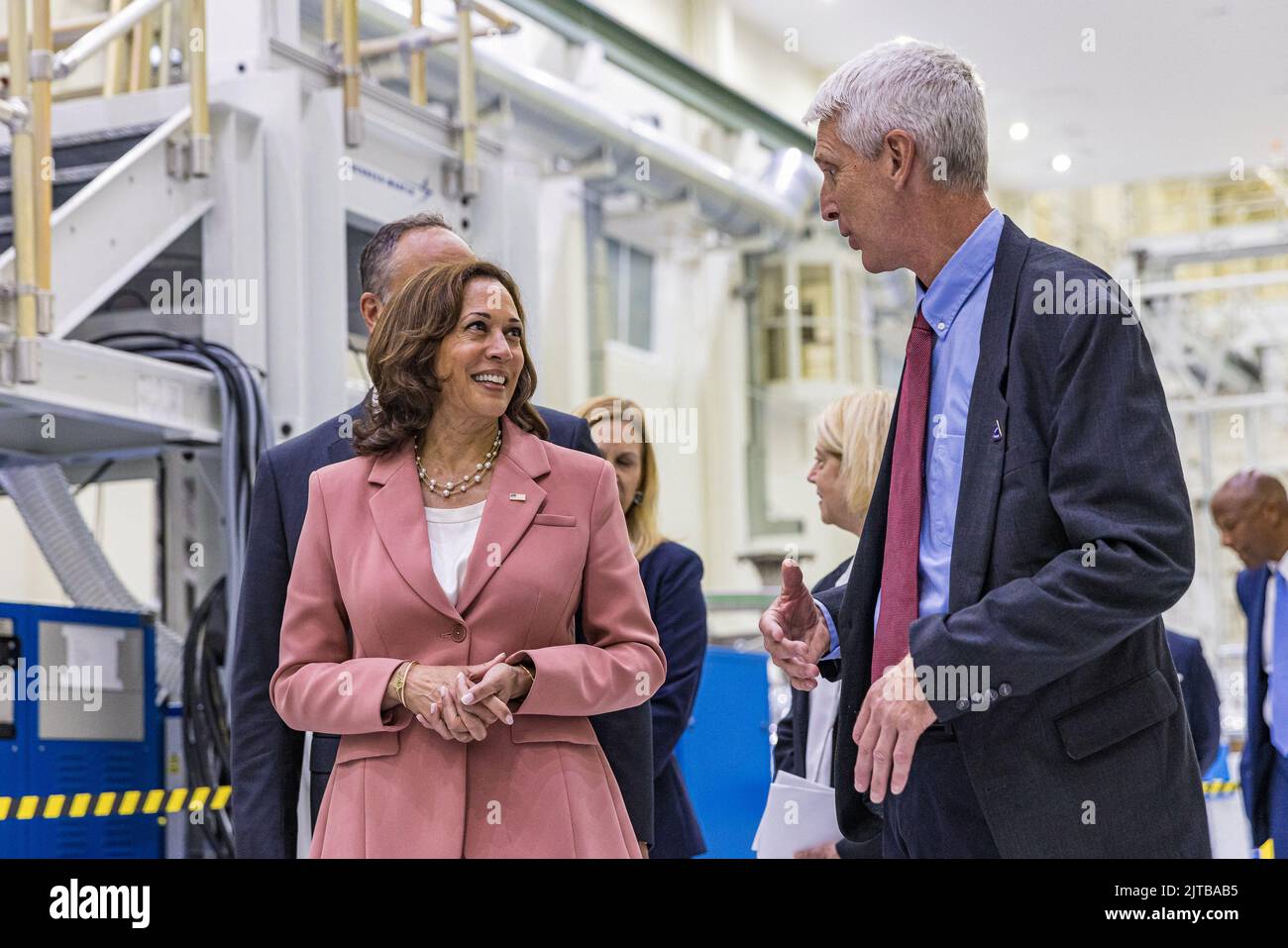Florida, US, 29/08/2022, Second Gentleman Douglas Emhoff and Vice ...