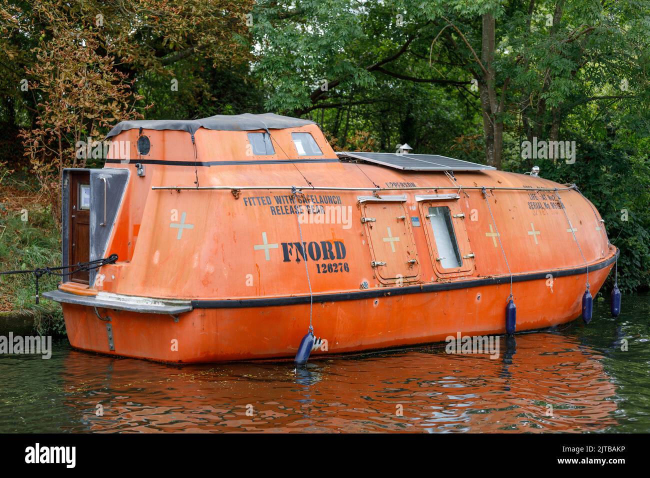 Converted life raft hi-res stock photography and images - Alamy