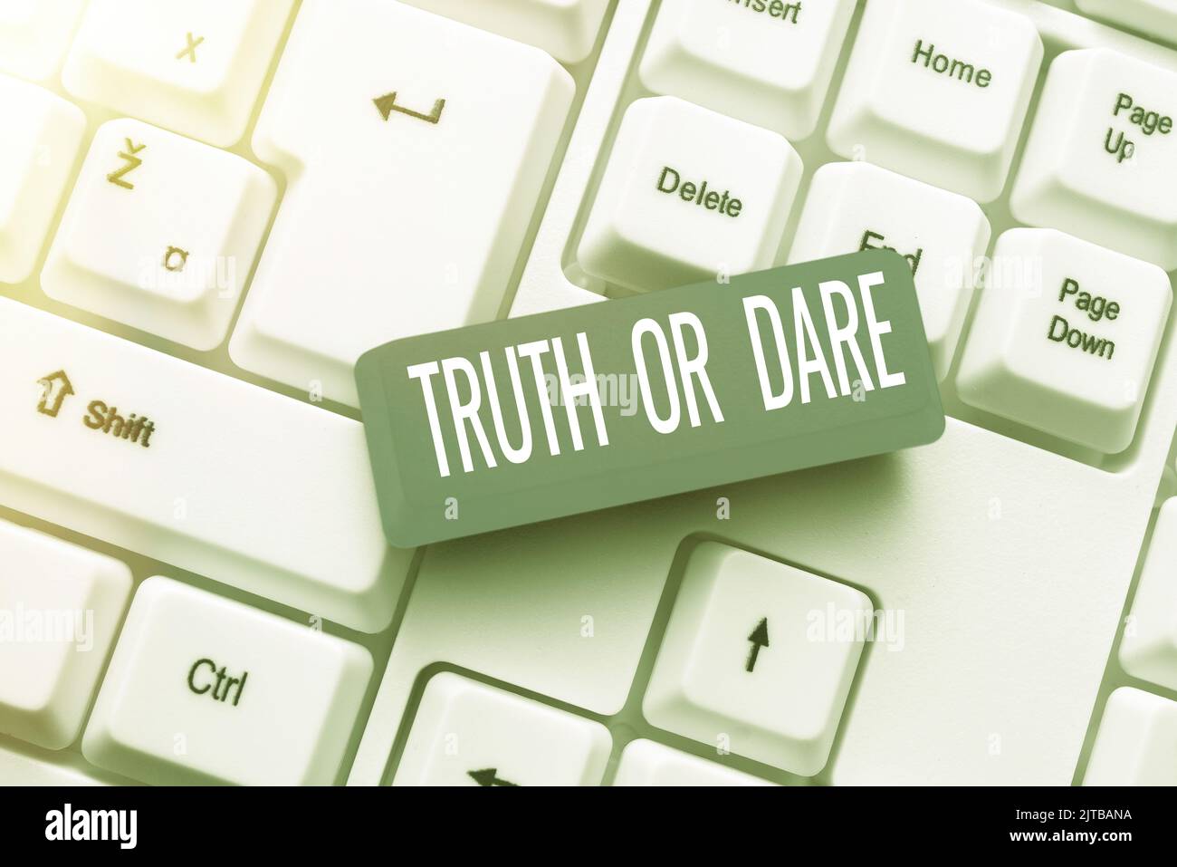 Sign displaying Truth Or Dare. Business overview Tell the actual facts ...