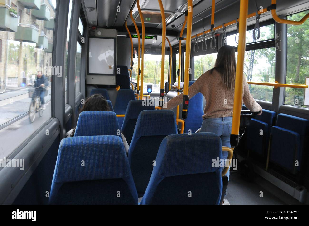 Copenhagen /Denmark/29 August 2022/Young mother are allow to transport ...