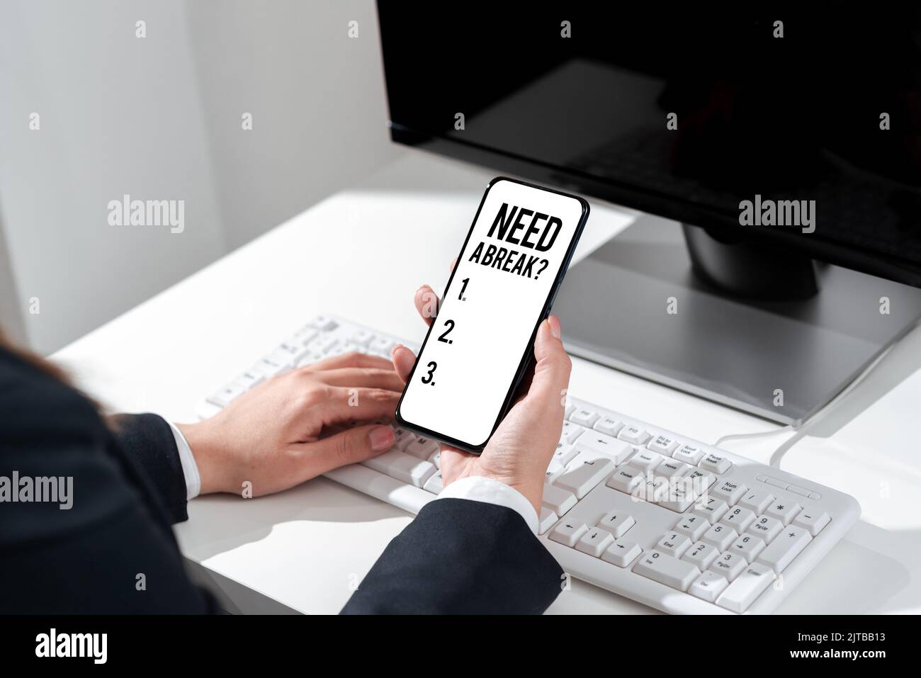 Conceptual display Need A Breakquestion. Word Written on Vacation ...