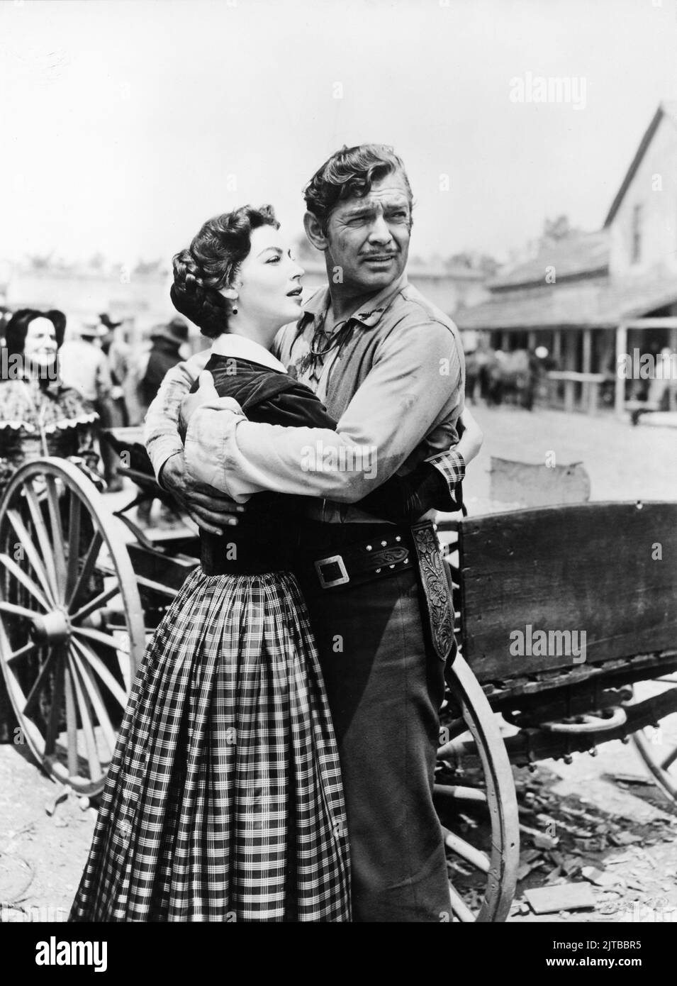 AVA GARDNER and CLARK GABLE in LONE STAR 1952 director VINCENT SHERMAN ...