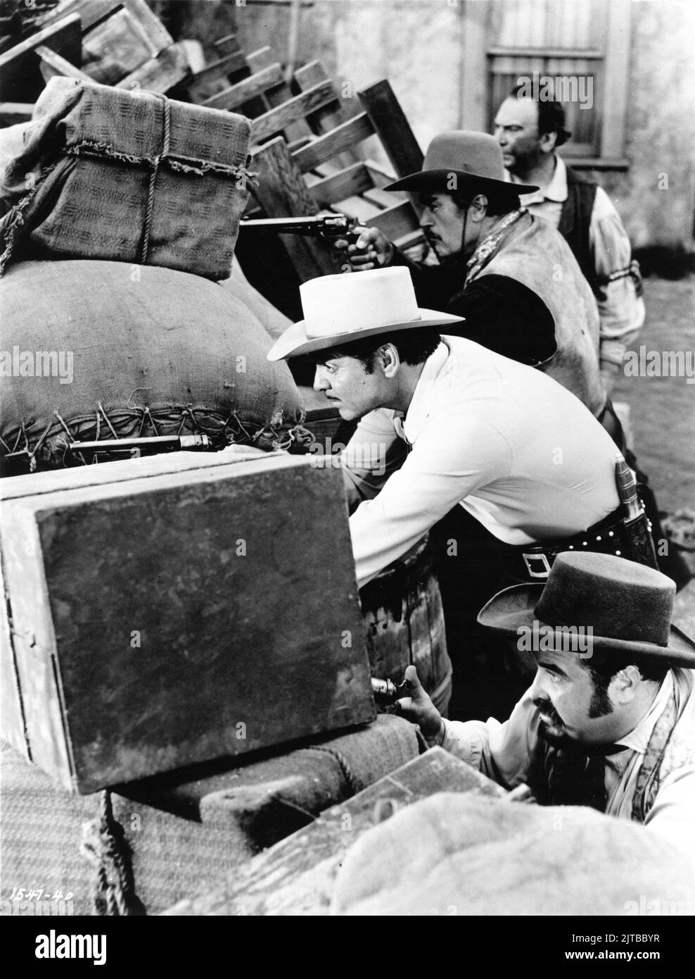 CLARK GABLE and WILLIAM CONRAD in LONE STAR 1952 director VINCENT ...