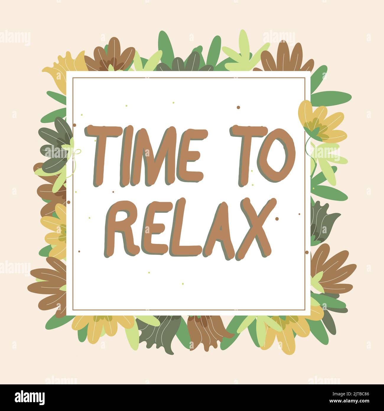 Conceptual display Time To Relax. Business approach Relaxation moment ...