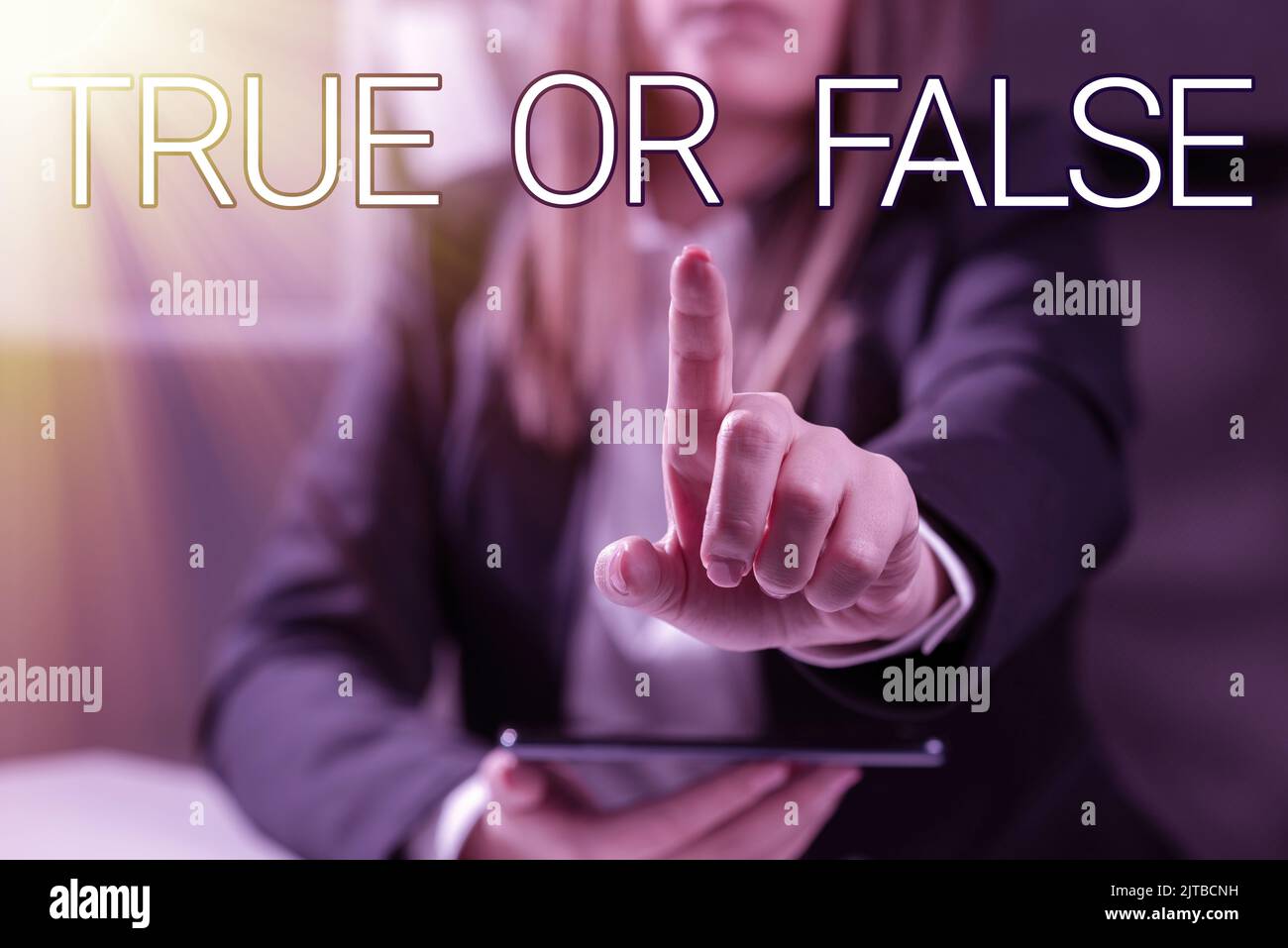 Text sign showing True Or False, Word Written on Decide between a fact ...