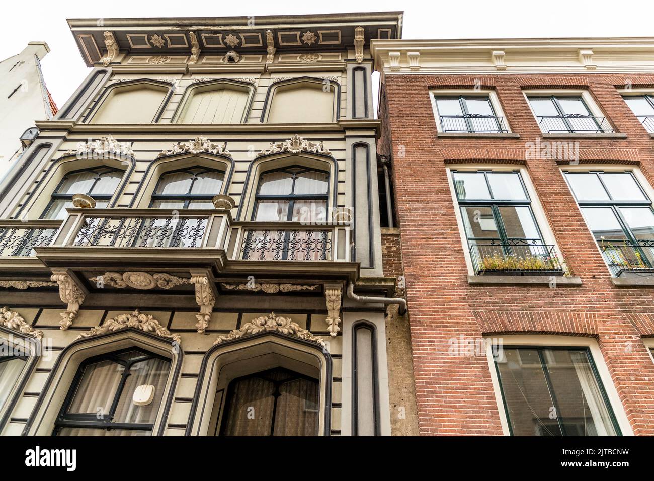 Ostentatious architectural behavior is reflected in the facades of the ...