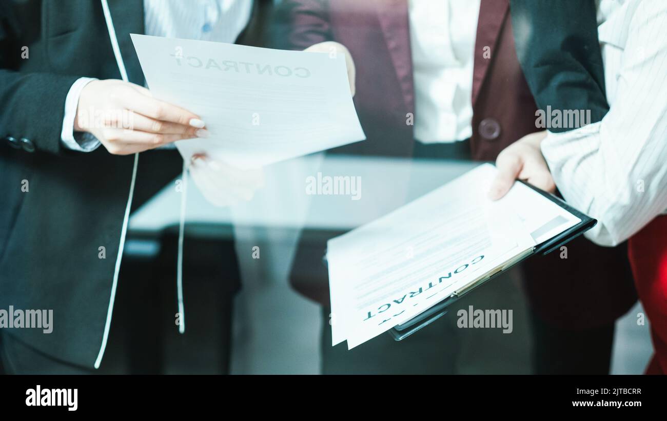 Big contract hi-res stock photography and images - Alamy