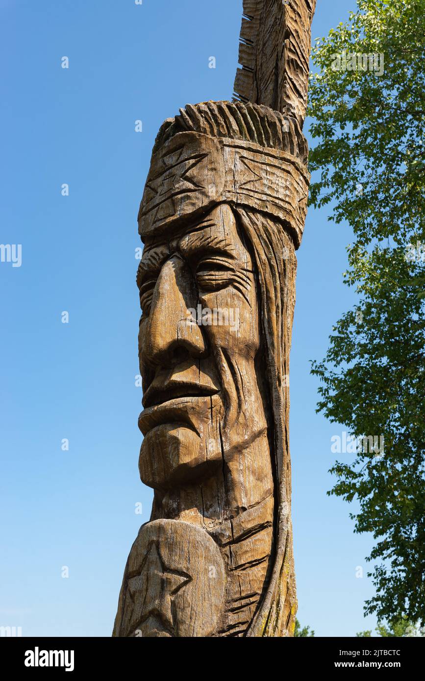 Ottawa, Illinois - United States - August 18th, 2022: Native American ...
