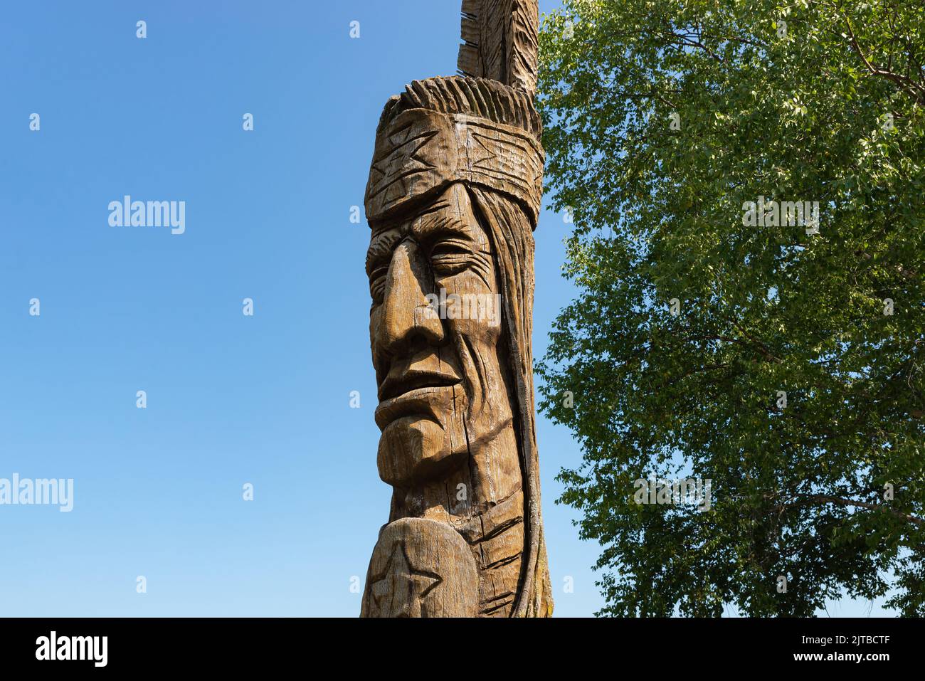 Ottawa, Illinois - United States - August 18th, 2022: Native American ...