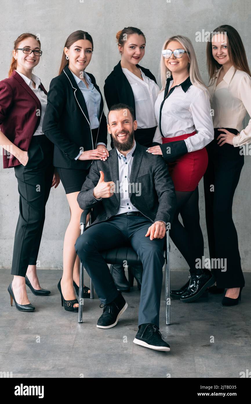 corporate team advanced training business coach Stock Photo - Alamy