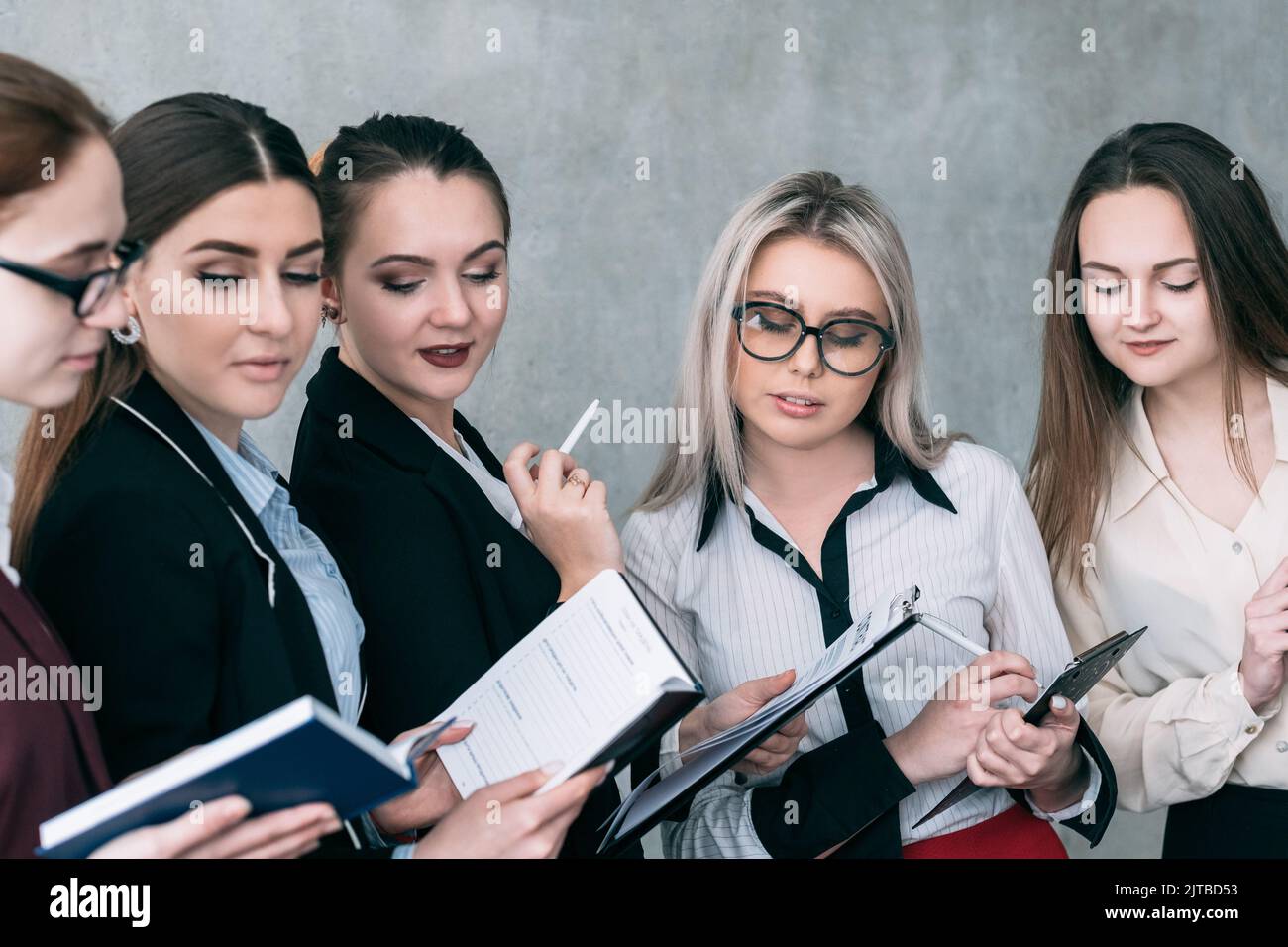 human resource team business advanced training Stock Photo - Alamy