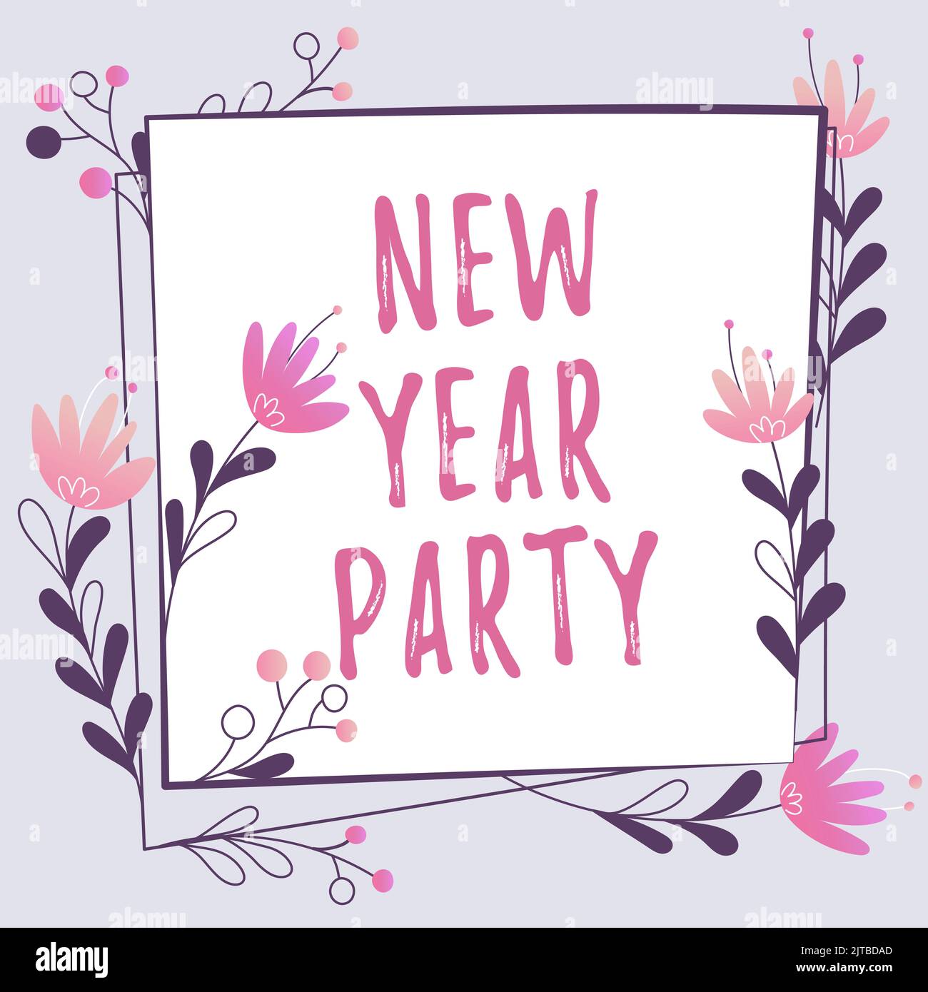Sign displaying New Year Party. Business showcase Celebration of the ...
