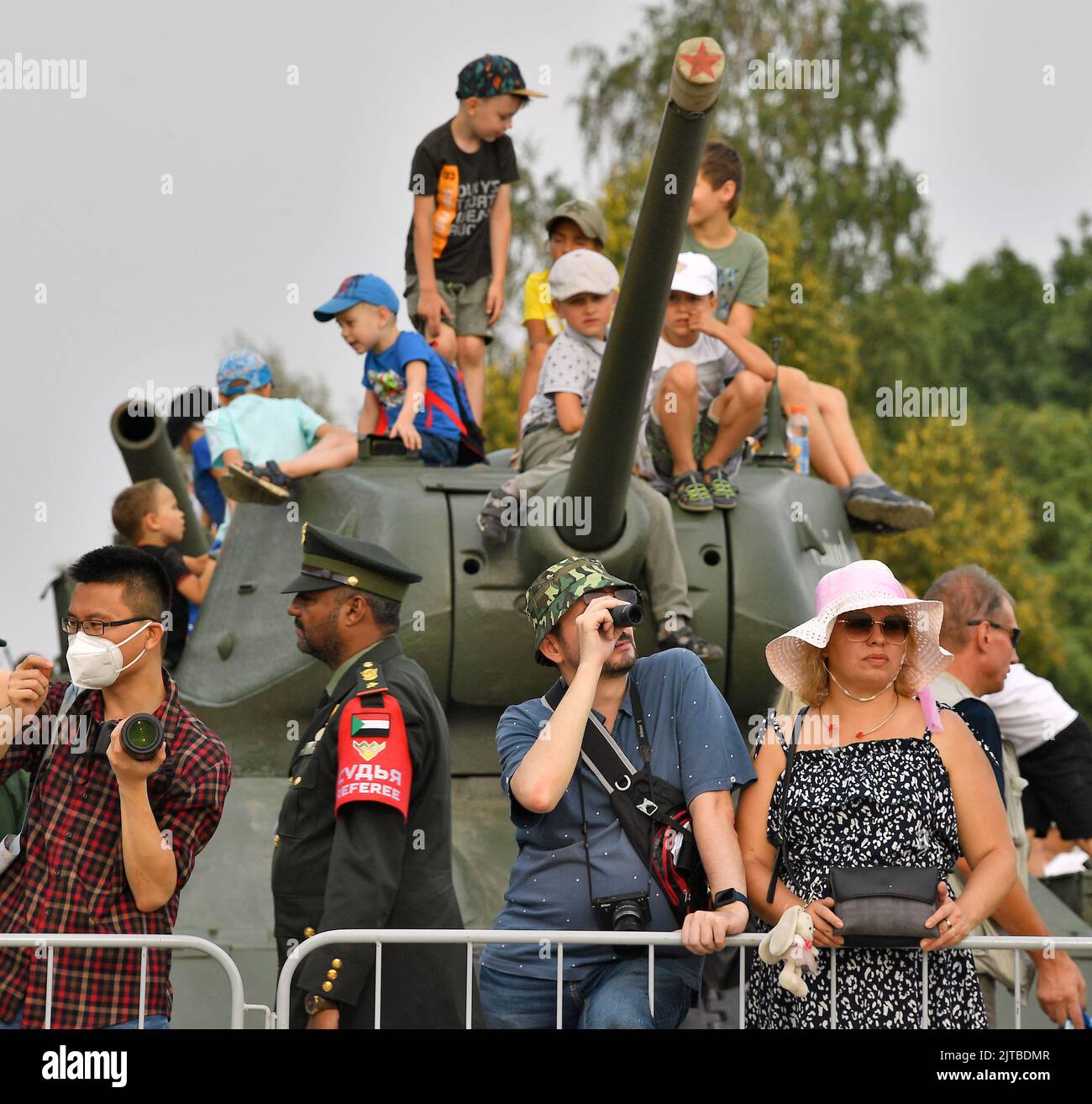 Army International Games - 2022. Competition "Tank Biathlon". The final ...