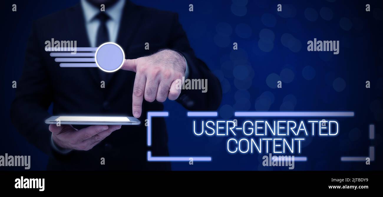 Writing displaying text User Generated Content. Business concept Images ... Writing displaying text User Generated Content. Business concept Images ...