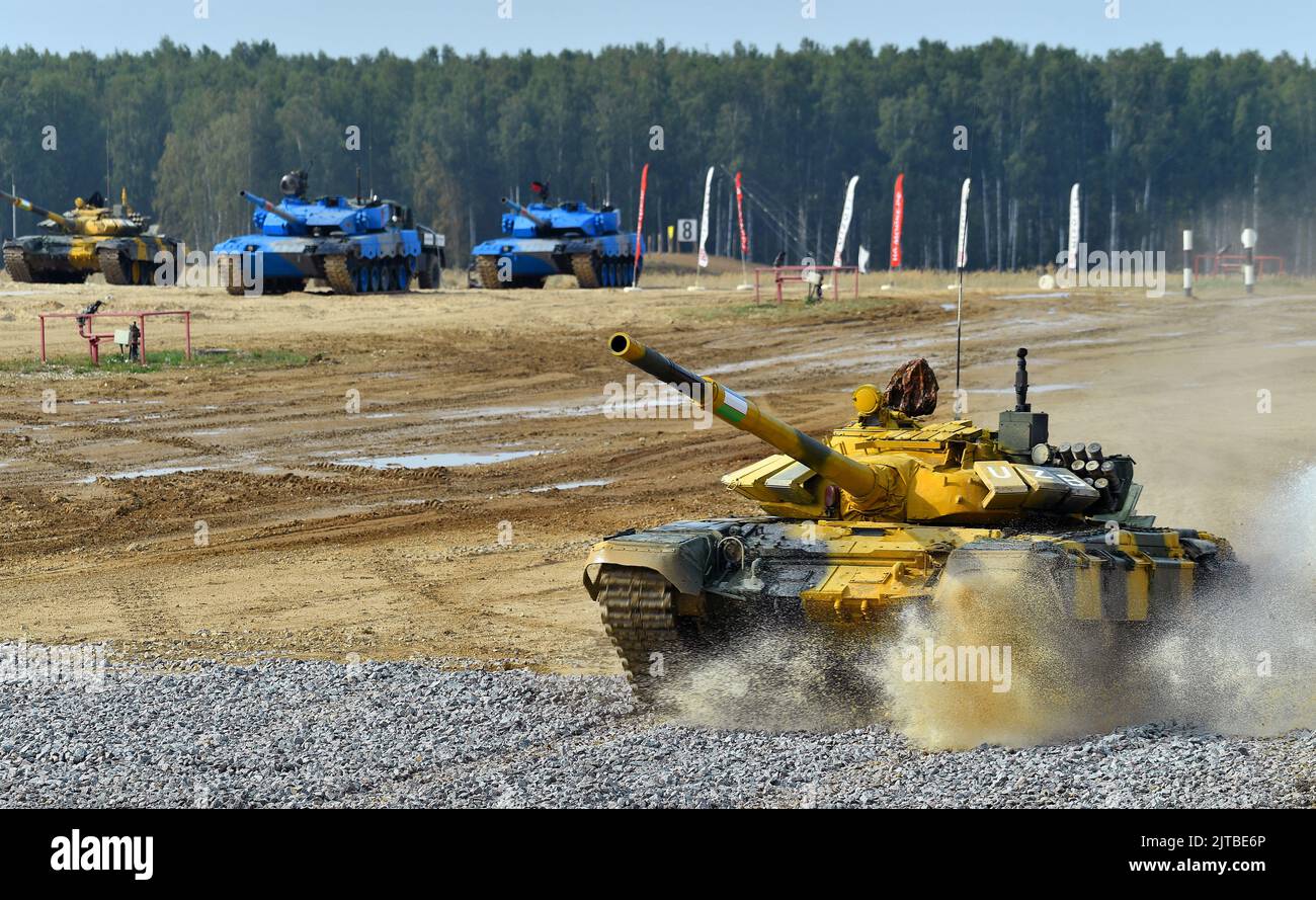 Army International Games - 2022. Competition "Tank Biathlon". The final ...