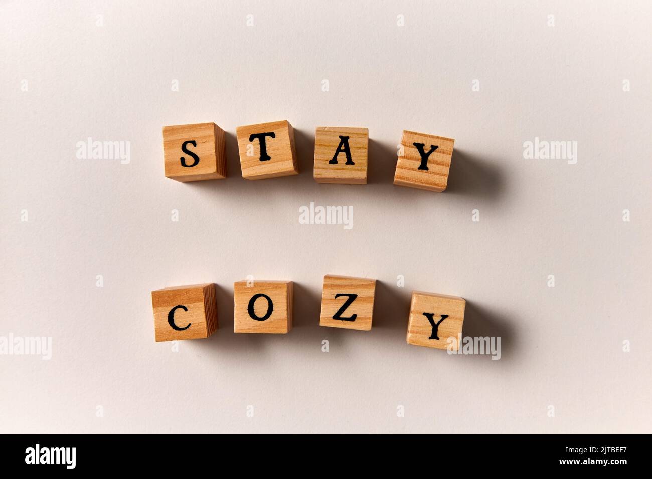 Word made wooden block hi-res stock photography and images - Alamy