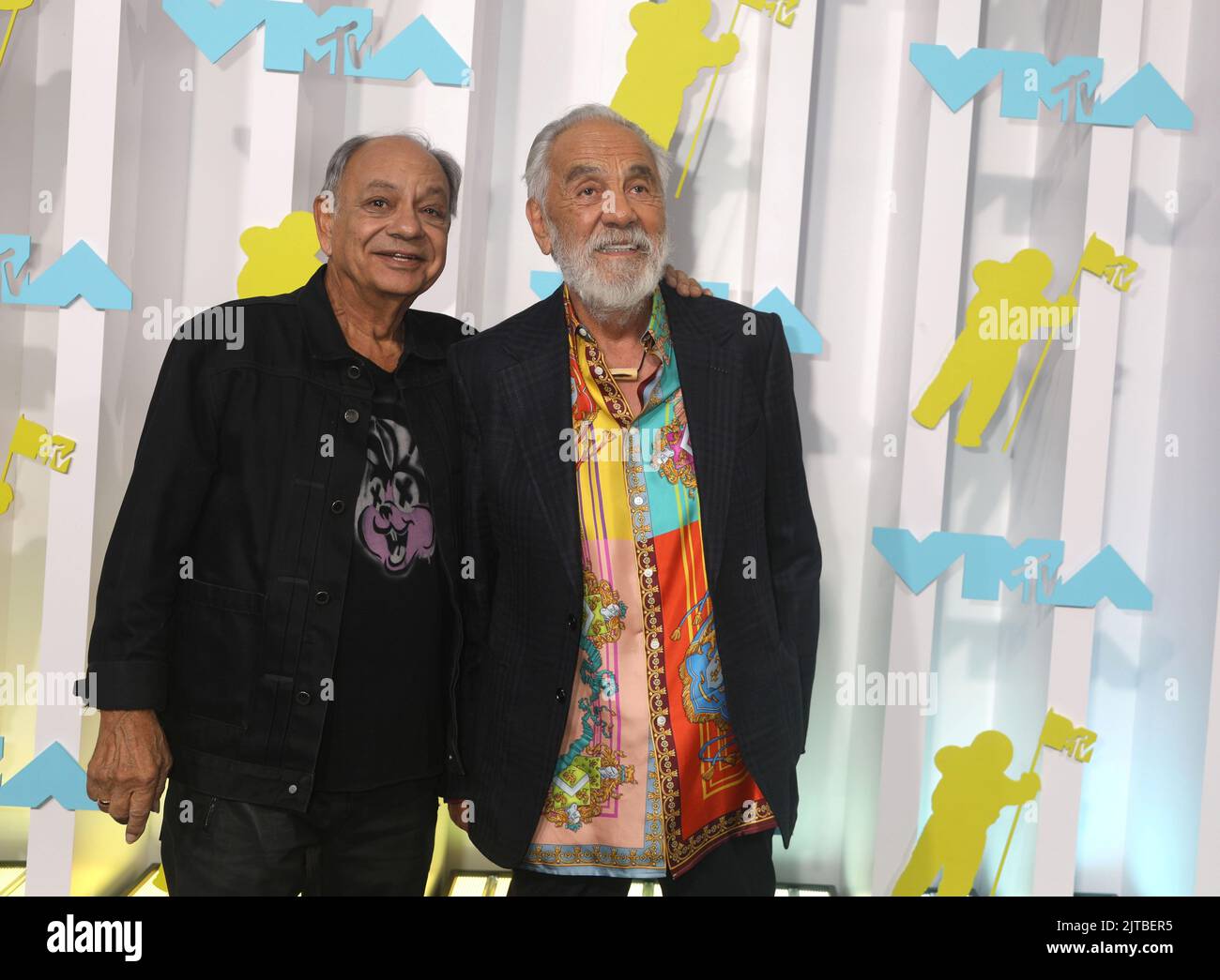 August 28, 2022, Newark, New Jersey, USA: CHEECH MARIN and TOMMY CHONG ...