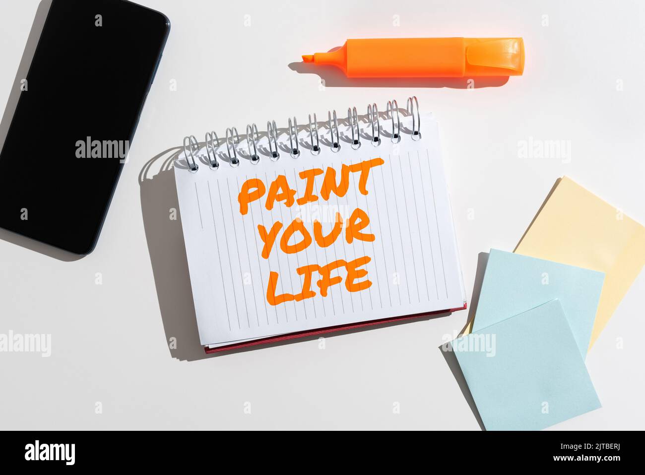 Text showing inspiration Paint Your Life. Business idea Make your days ... Text showing inspiration Paint Your Life. Business idea Make your days ...