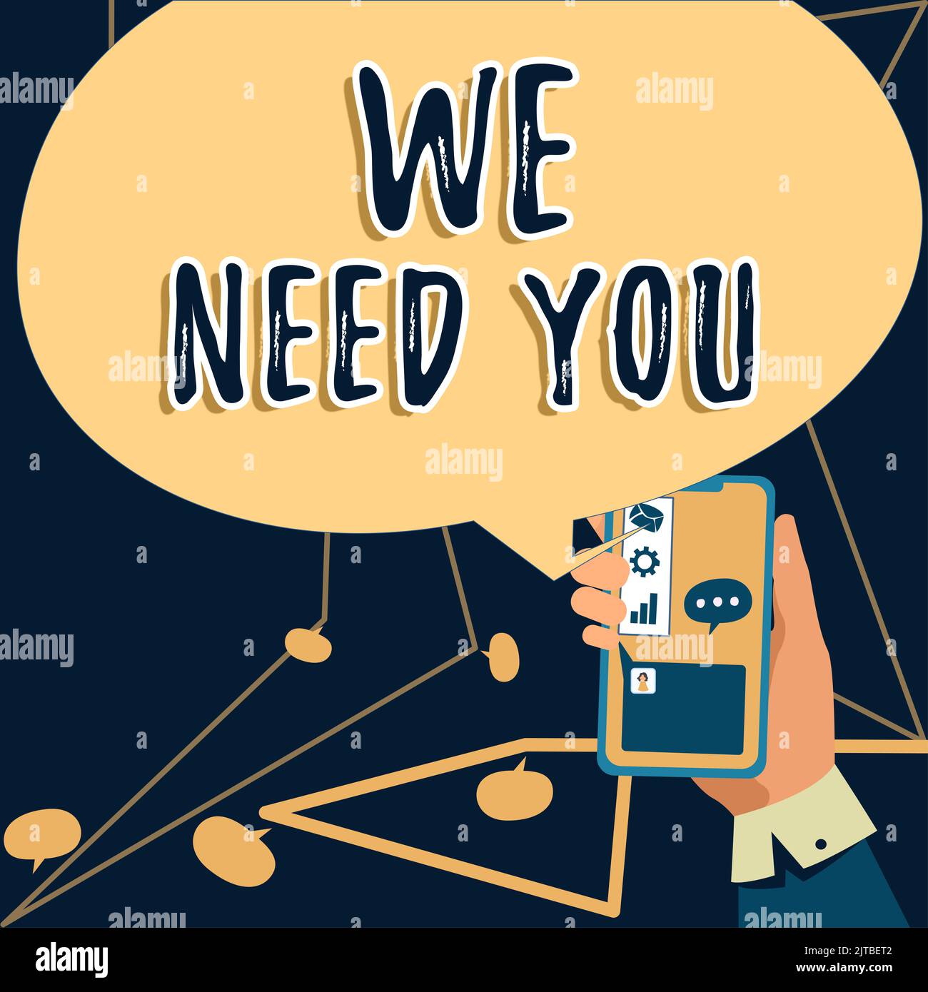 Hand Writing Sign We Need You Business Overview Company Wants To
