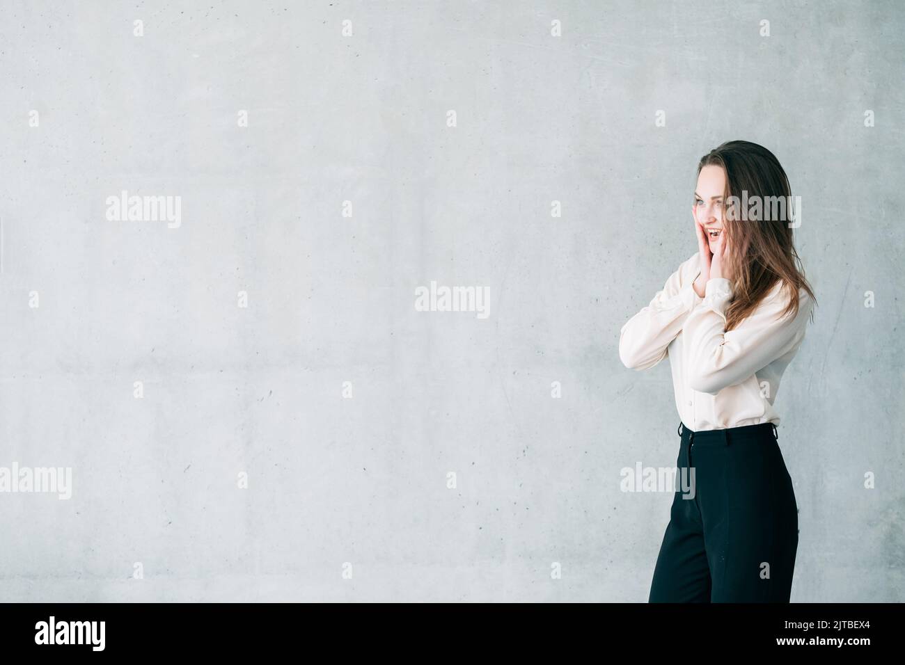 Excited look hi-res stock photography and images - Alamy