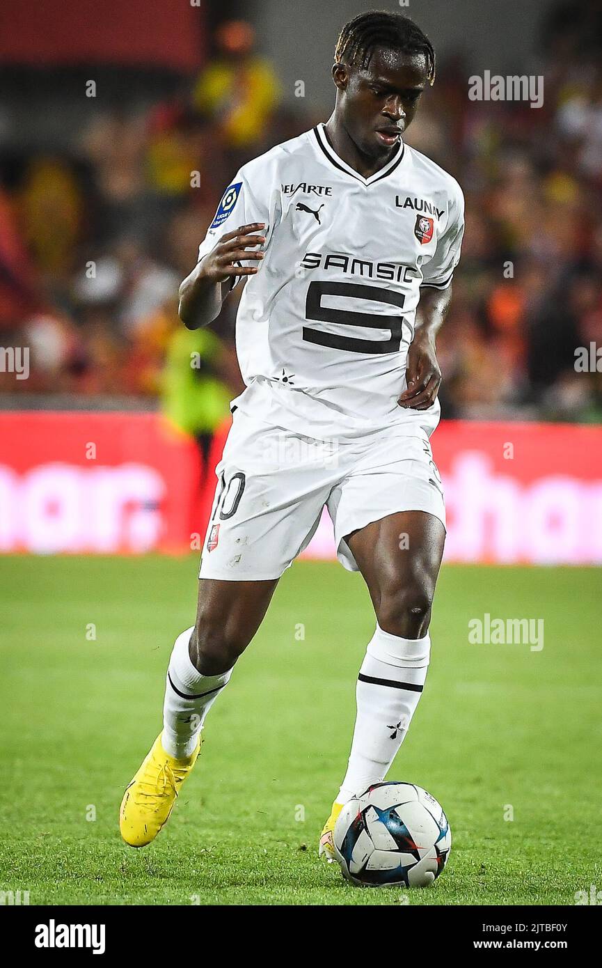 Kamaldeen SULEMANA of Rennes during the French championship Ligue 1 ...