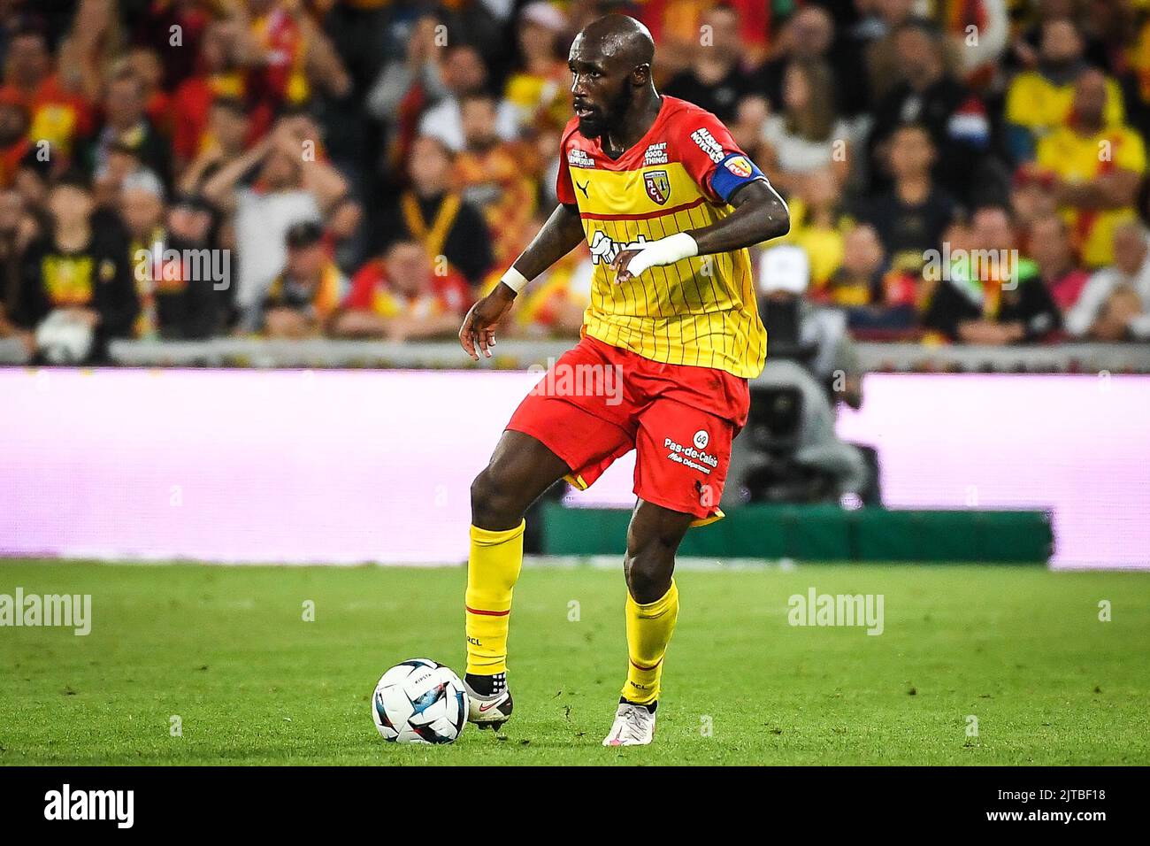 Seko FOFANA of Lens during the French championship Ligue 1 football match between RC Lens and ...