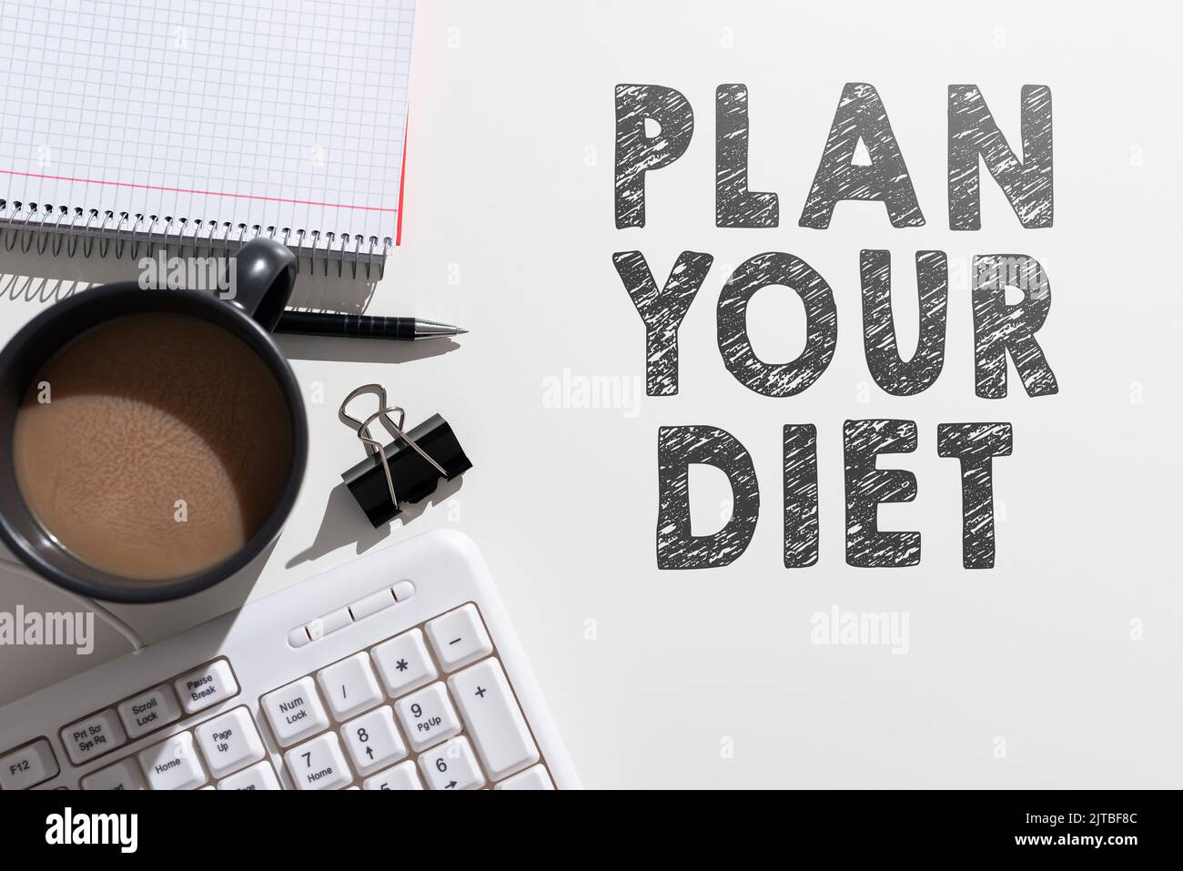 Sign displaying Plan Your Diet. Internet Concept Schedule fitness ...
