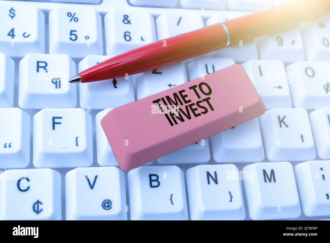 Writing displaying text Time To Invest. Word for Creation of capital ...