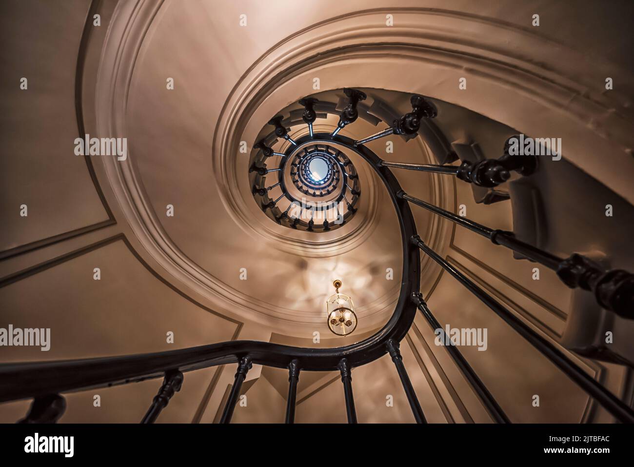 Stair spiral hi-res stock photography and images - Alamy