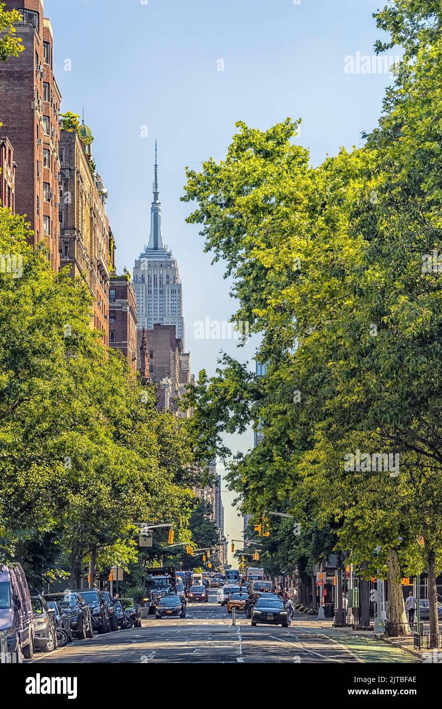 Empire state building manhattan new york city modern architecture hi-res stock photography and ...