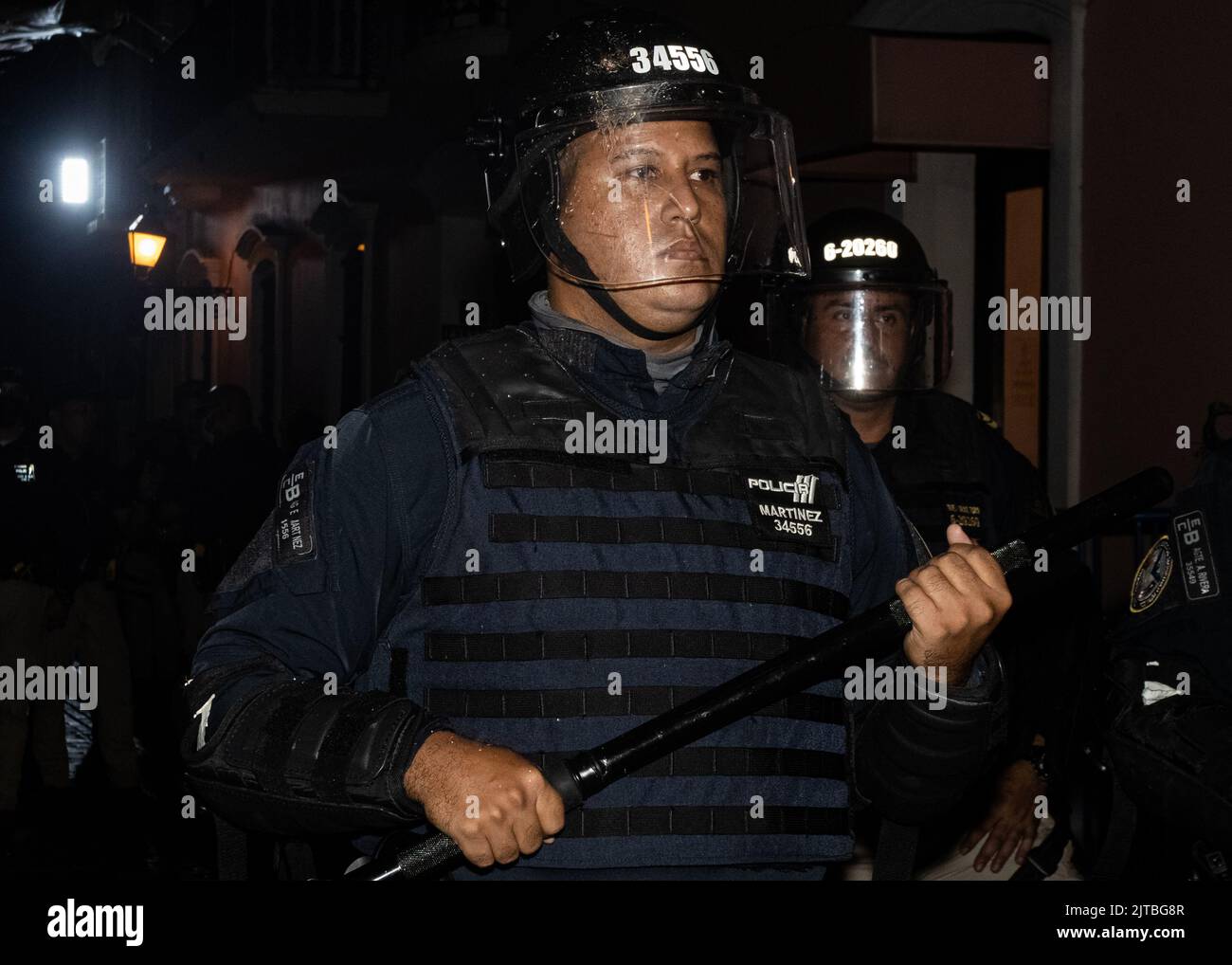 San Juan, Puerto Rico. 27th Aug, 2022. San Juan SWAT near La Fortaleza ...