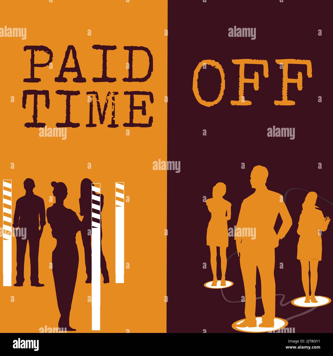 Conceptual caption Paid Time Off. Business approach Receiving payments ...