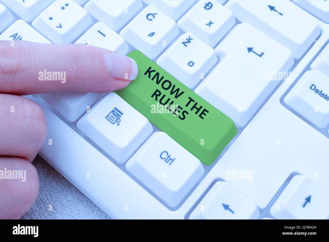 Hand writing sign Know The Rules. Internet Concept Learn the accepted ...