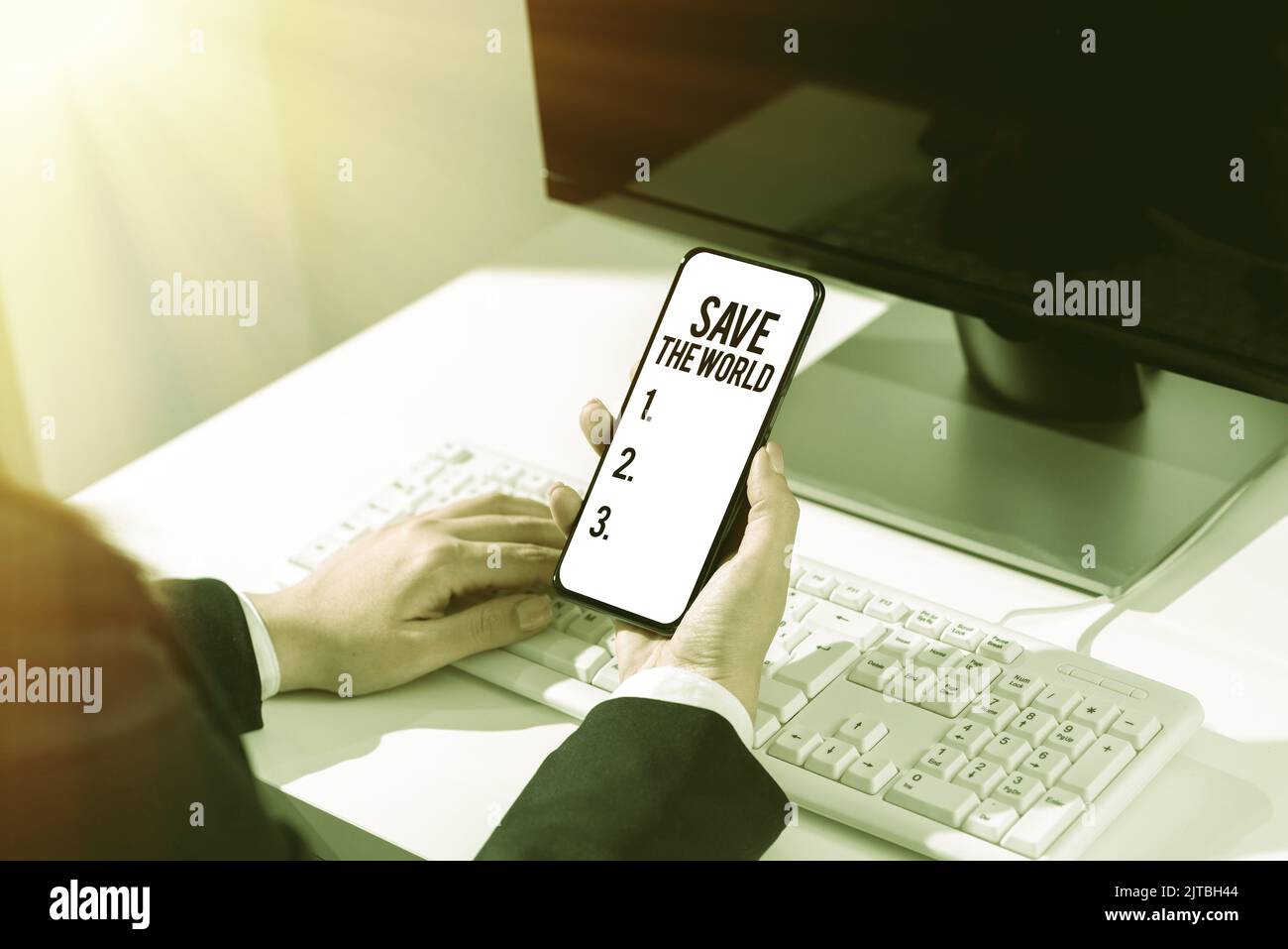 Writing displaying text Save The WorldProtect the environment and the ... Writing displaying text Save The WorldProtect the environment and the ...