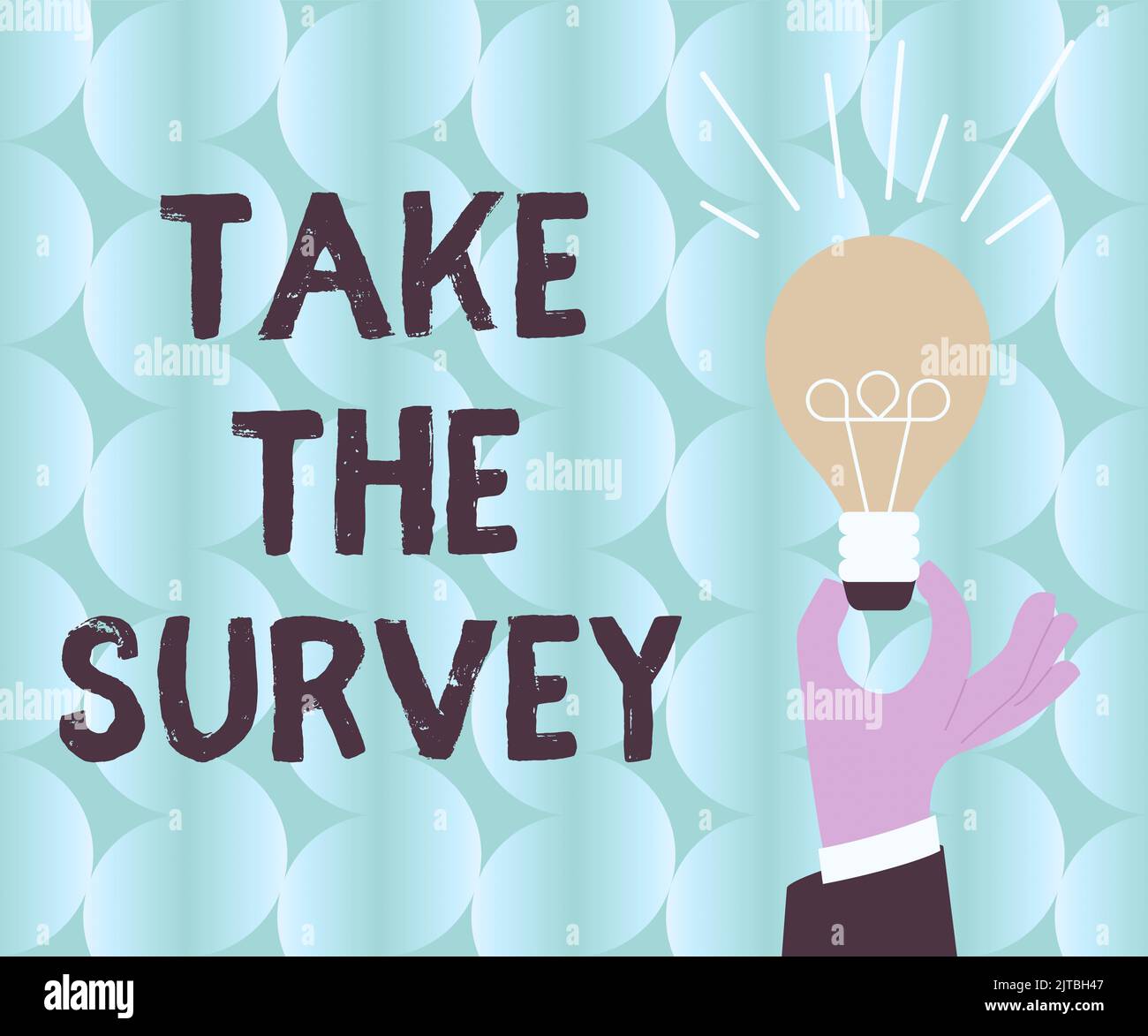 Text sign showing Take The Survey. Word Written on Fill in the ...