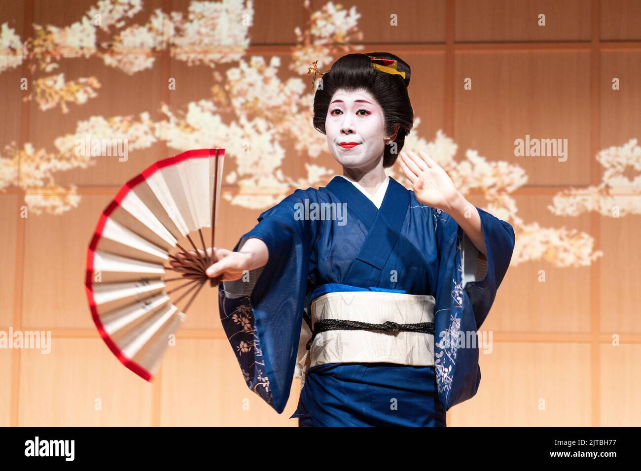 Japanese Folding Fan Dance
