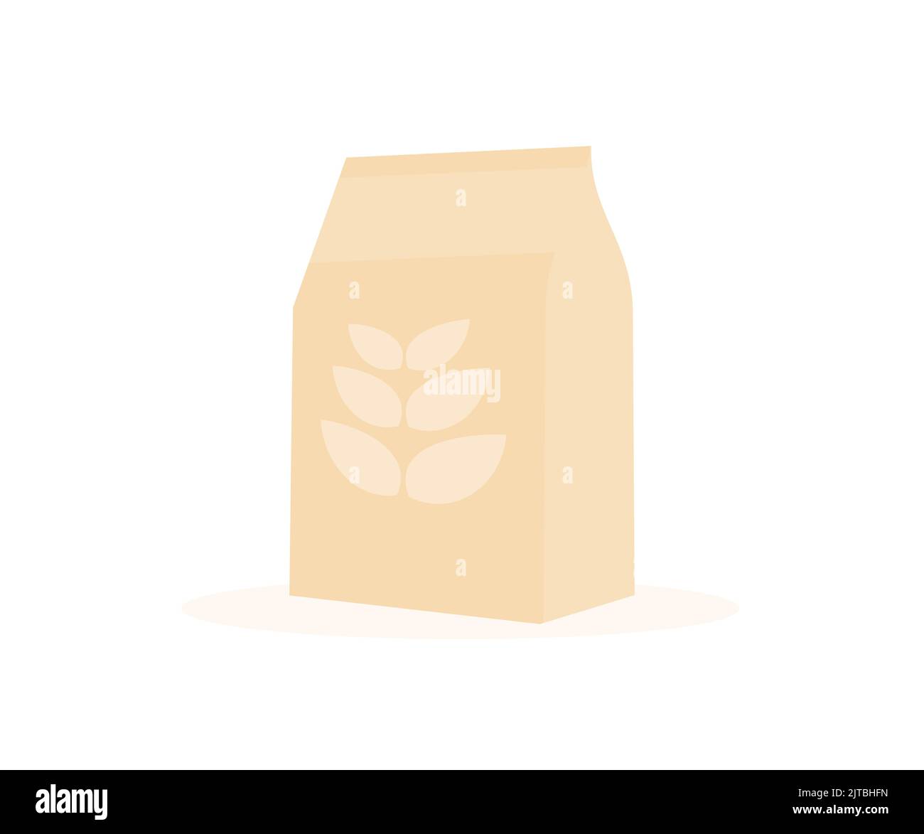 Package of flour icon transparent logo design. Engraved food image ...
