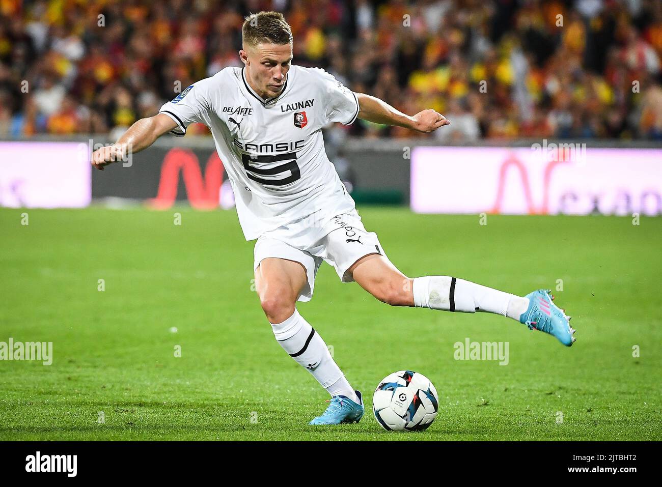 Adrien TRUFFERT of Rennes during the French championship Ligue 1 ...