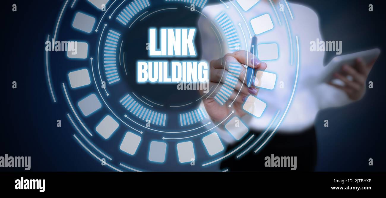 Hand writing sign Link Building. Business showcase Process of acquiring ... Hand writing sign Link Building. Business showcase Process of acquiring ...
