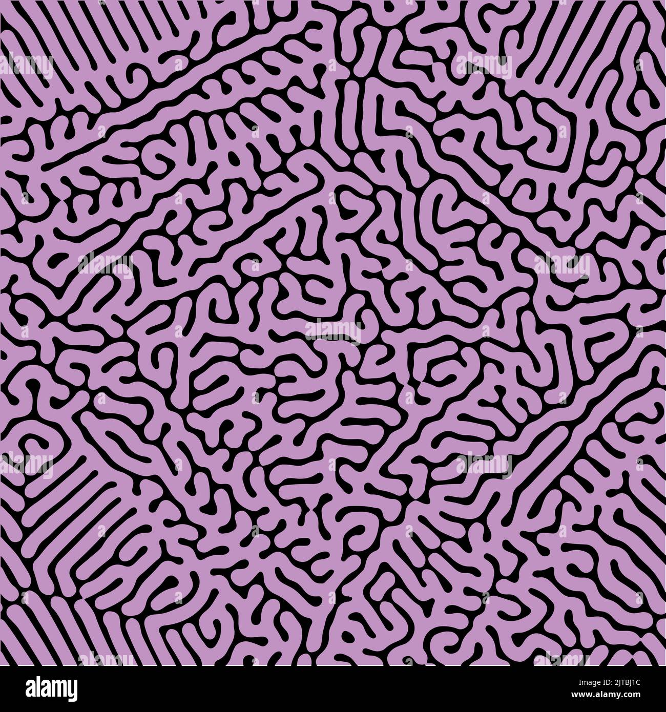 Vector seamless pattern. Abstract organic stylish texture with pink ...