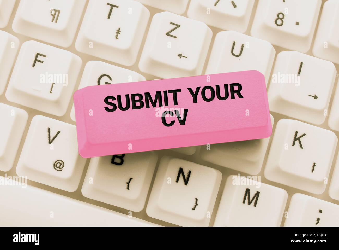 Text caption presenting Submit Your Cv. Concept meaning Looking for a ...
